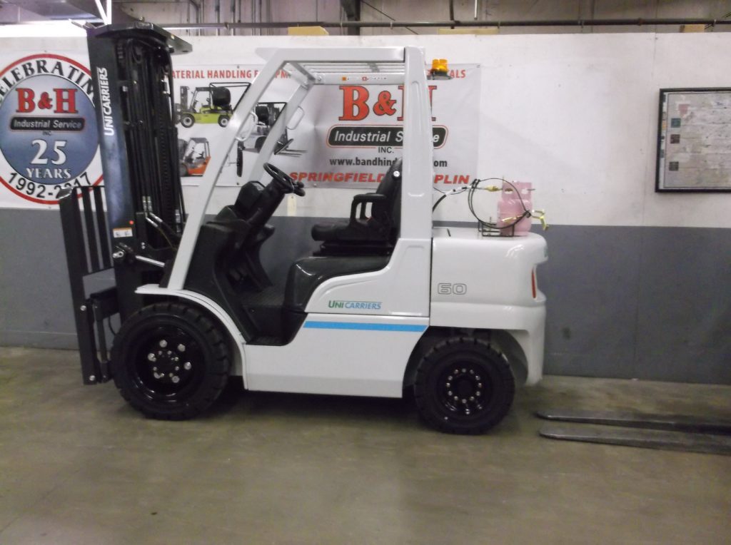 NEW Unicarrier PF60LP 6,000LB Capacity Forklift : B&H Industrial ...